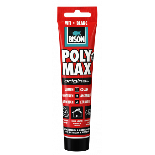 BISON POLY MAX ORIGINAL WIT TUBE 165 G